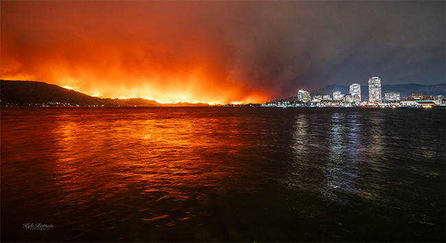 El Oeste De Canadá Declara El Estado De Emergencia Ante Crecimiento De